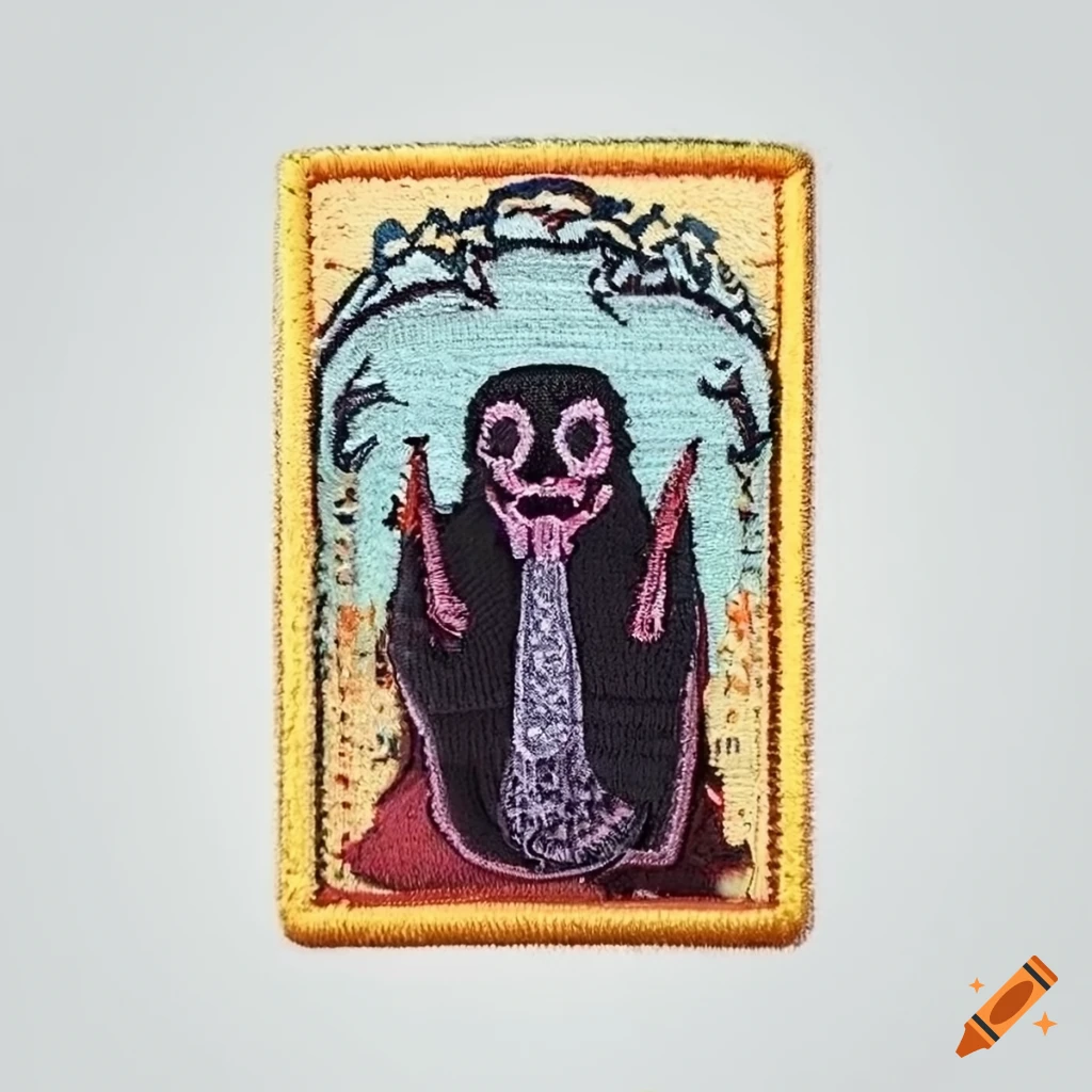 Ghost design patch on Craiyon