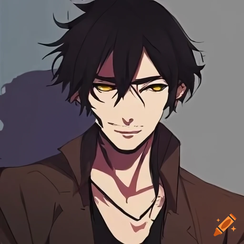 Anime character with long hair crying at the moon on Craiyon