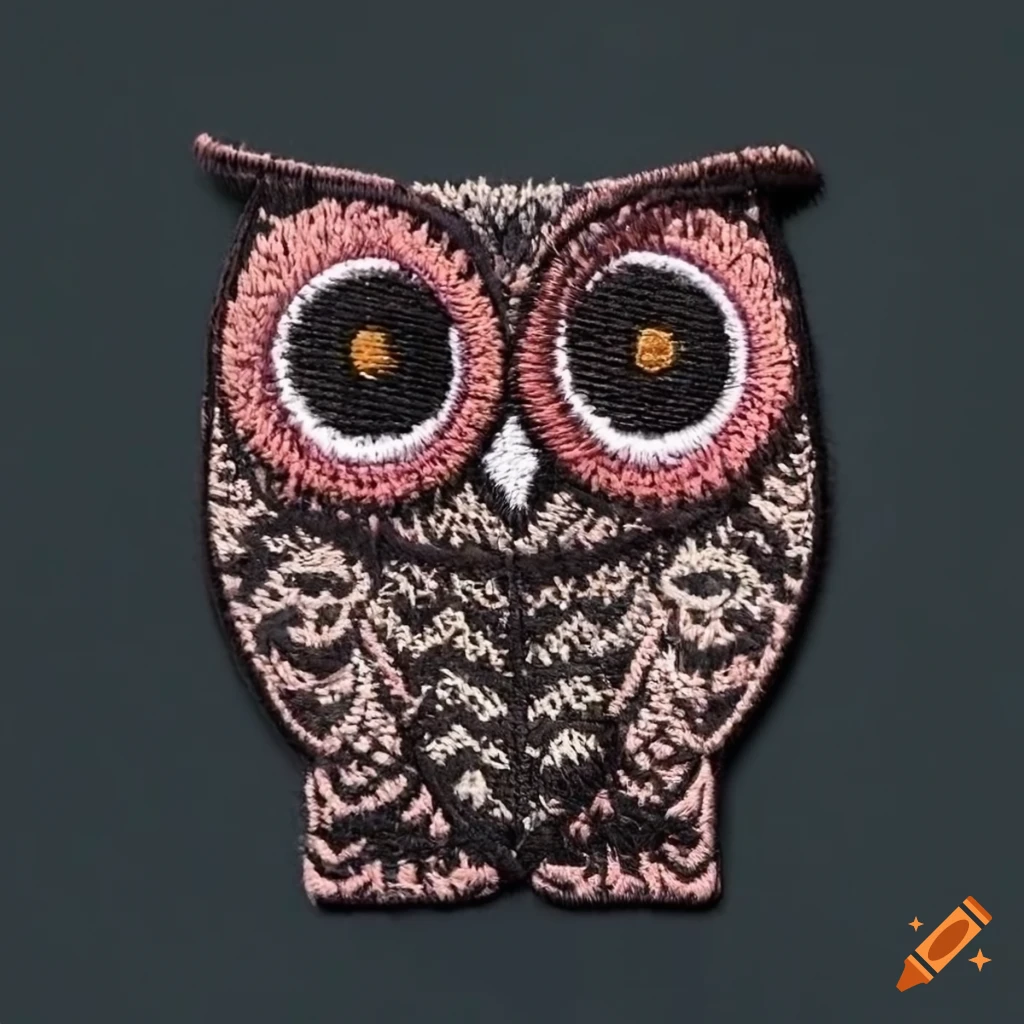 Noir graphic design patch on Craiyon