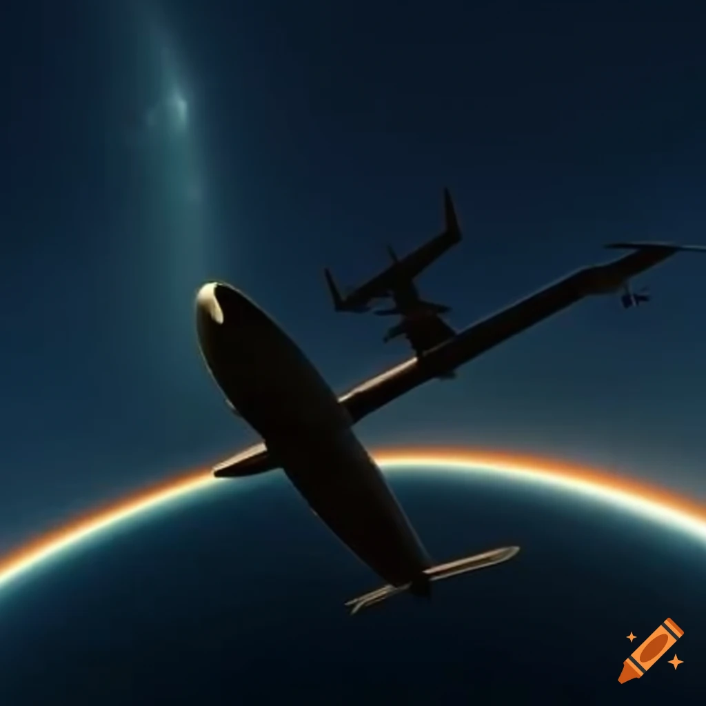 Simulation of flying in a virtual reality on Craiyon