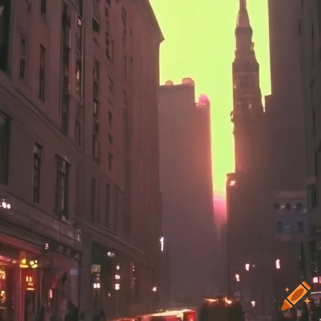 90s new york noir interior with beams of light on Craiyon