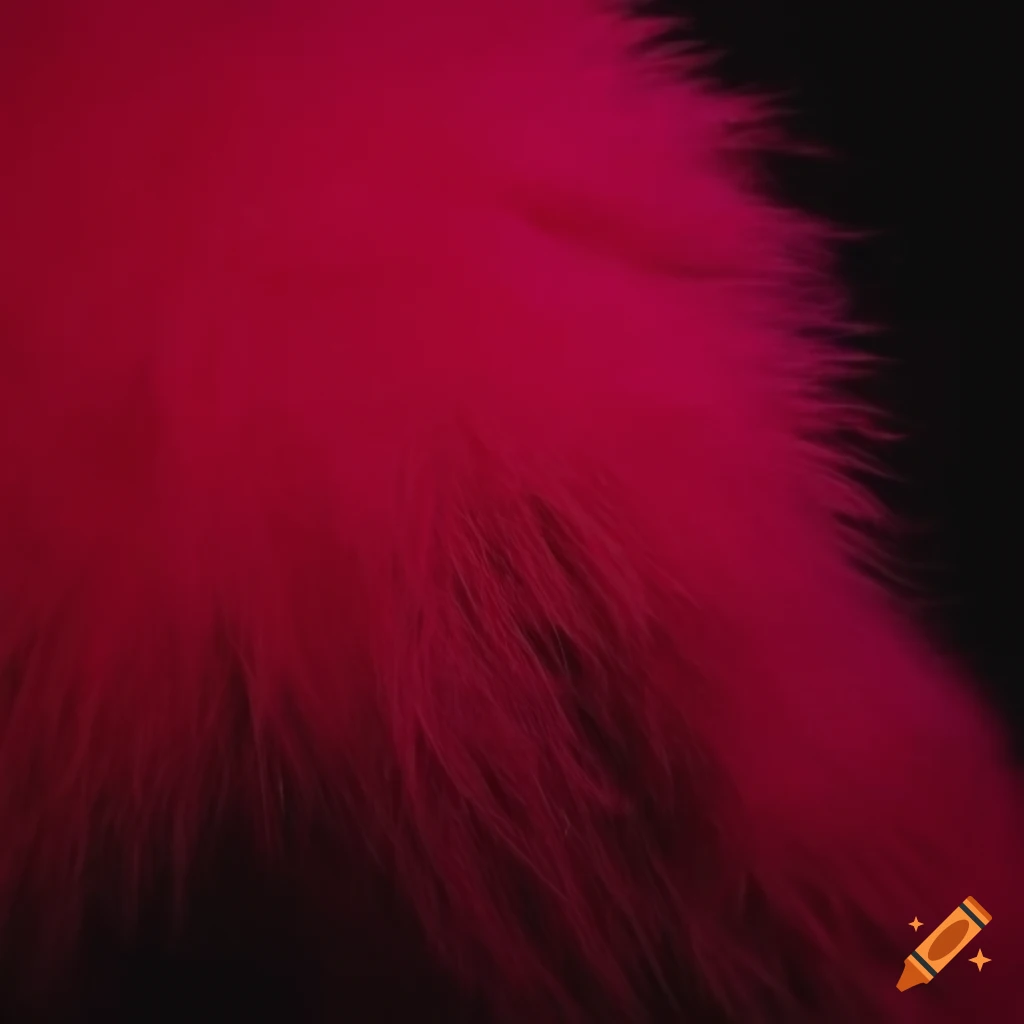 Vibrant pink and red lights in the dark