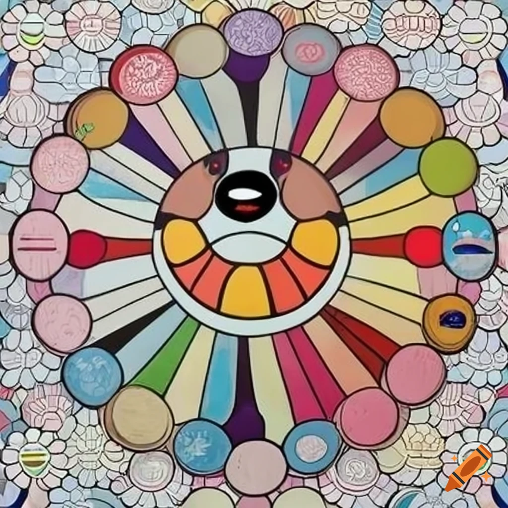Takashi murakami's artwork of thufir hawat