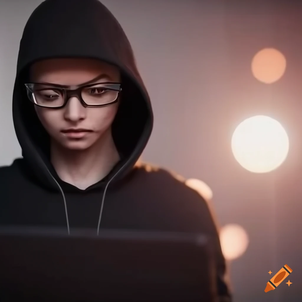 Unreal engine 5 render of a programmer working on a laptop on Craiyon