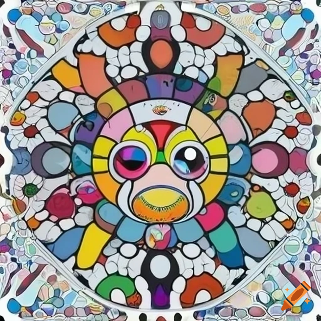 Sculpture by takashi murakami on Craiyon