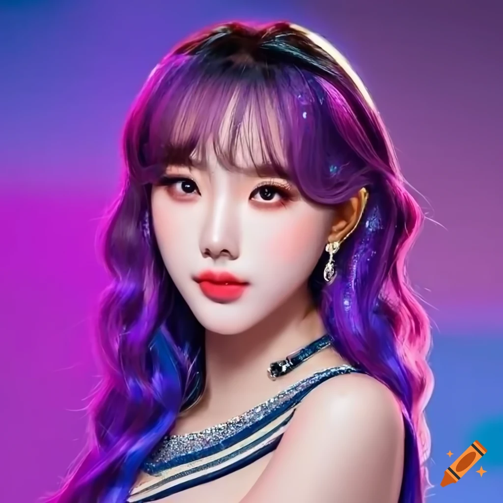 A kpop girl with the korean beauty standards on Craiyon