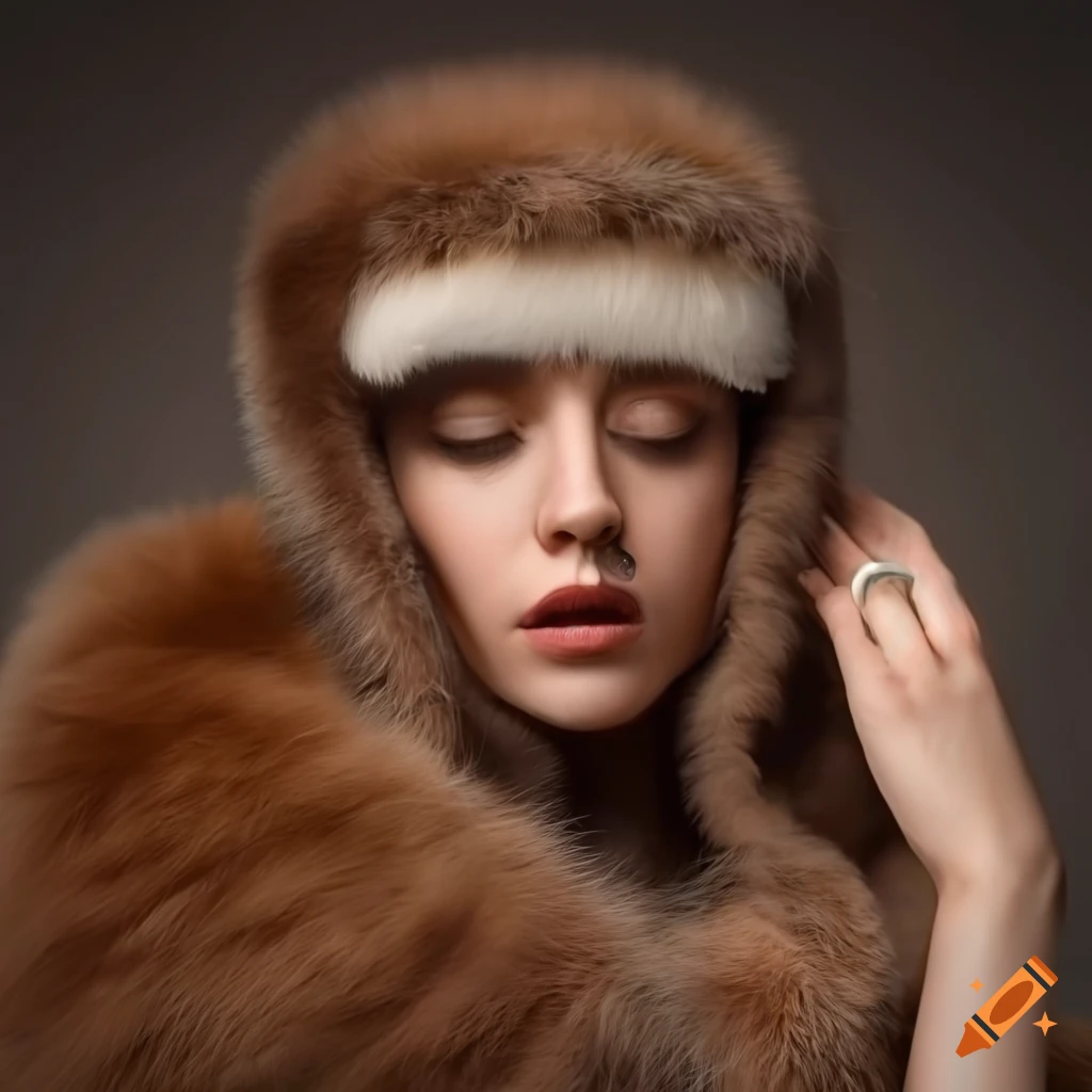 Woman With A Fur Coat And Sleep Mask woman-with-a-fur-coat-and-sleep-mask