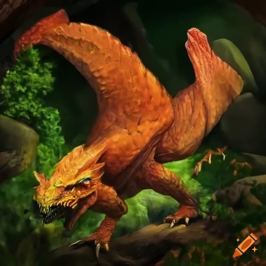 Wyvern at mars on Craiyon