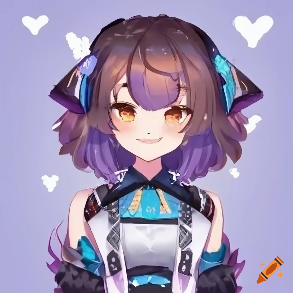 Cute momi kaname virtual influencer design on Craiyon