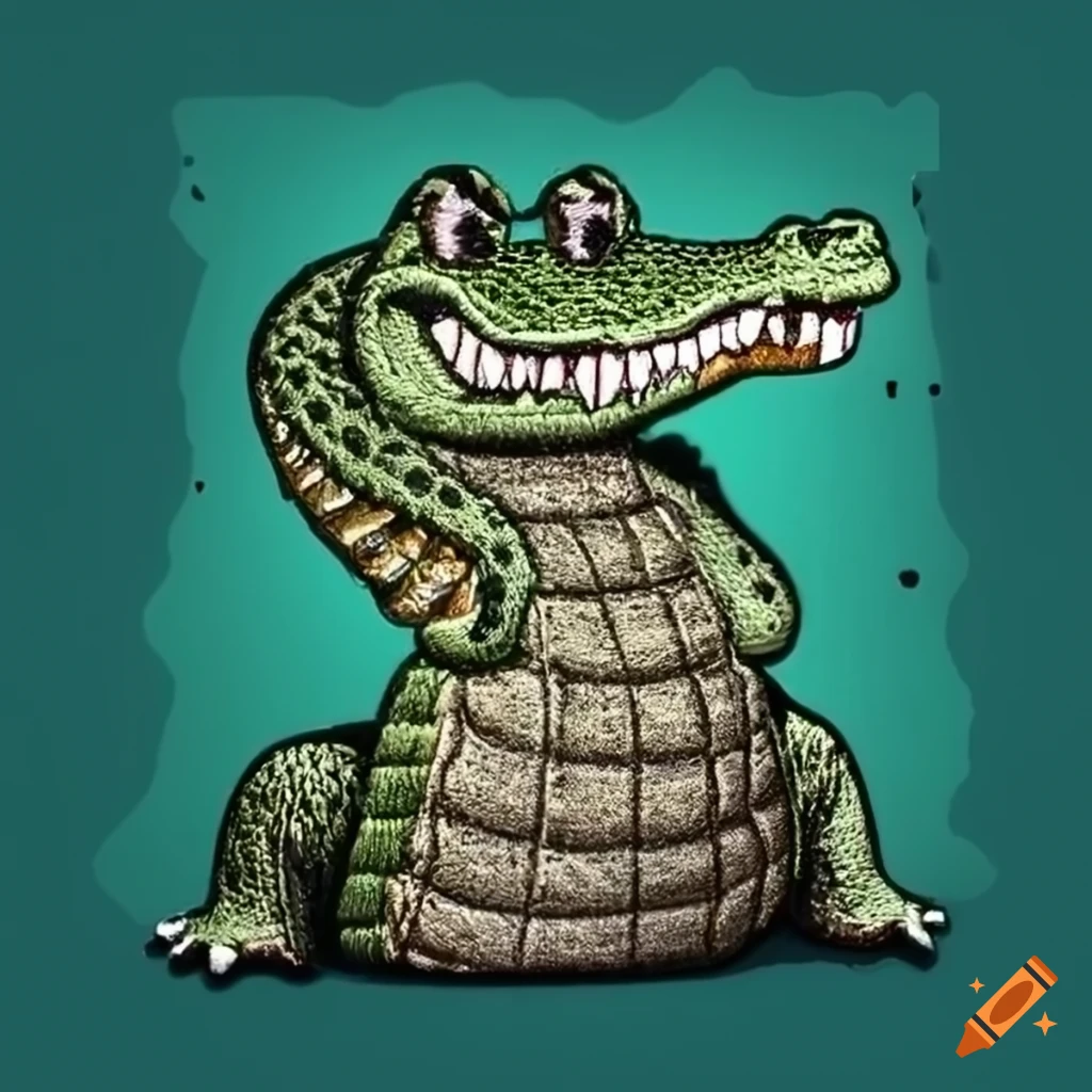 Novel graphic design patch on Craiyon