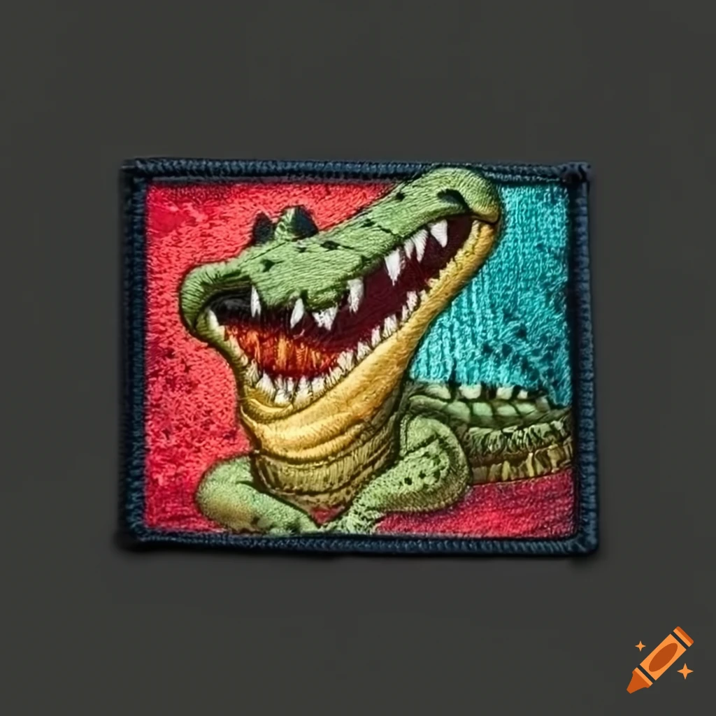 Patch with a novel graphic design on Craiyon