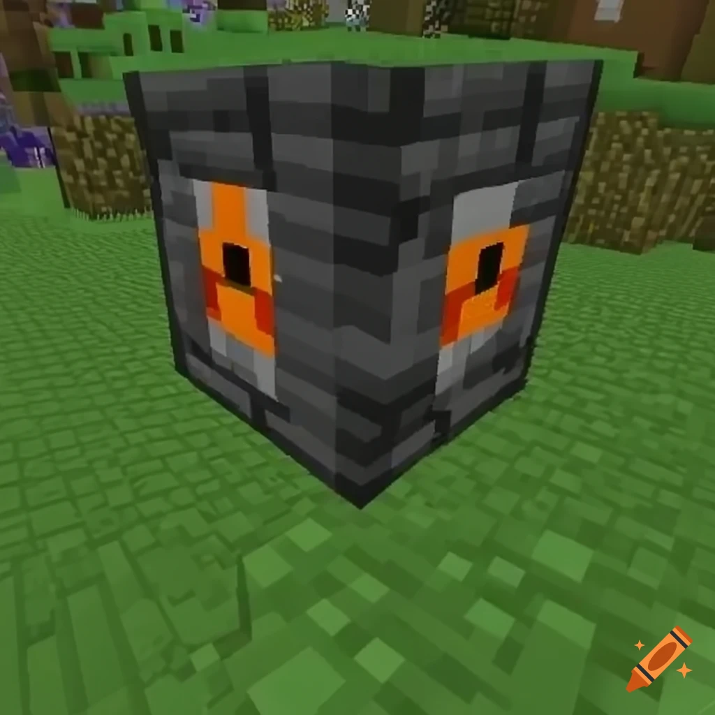 Minecraft warning command on Craiyon