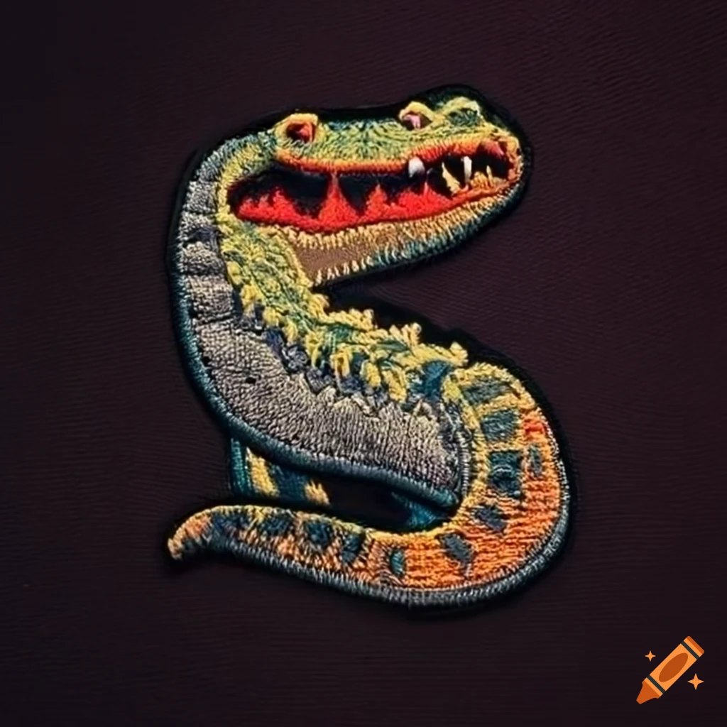 Patch with a unique graphic design