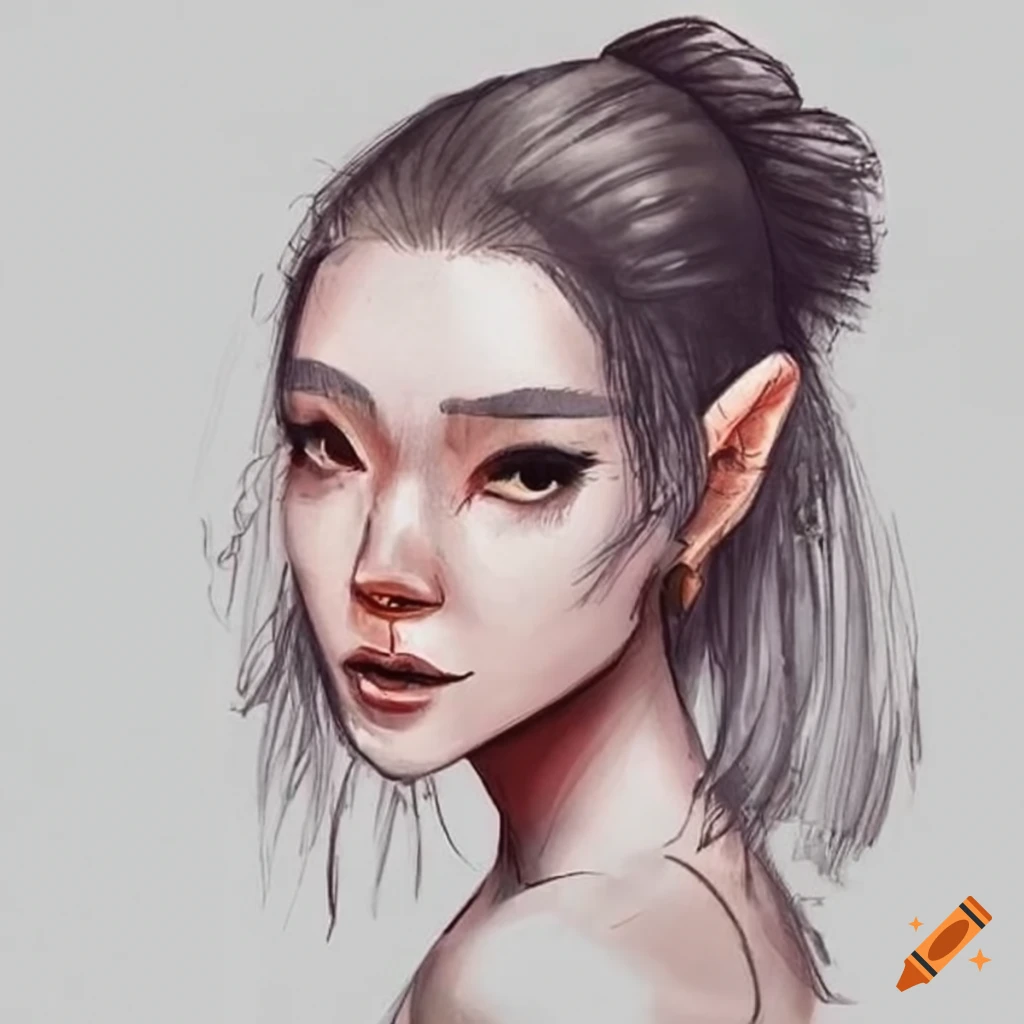 Digital illustration of vibrant characters on Craiyon