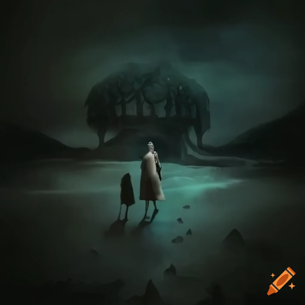 Artistic representation of a distant memory