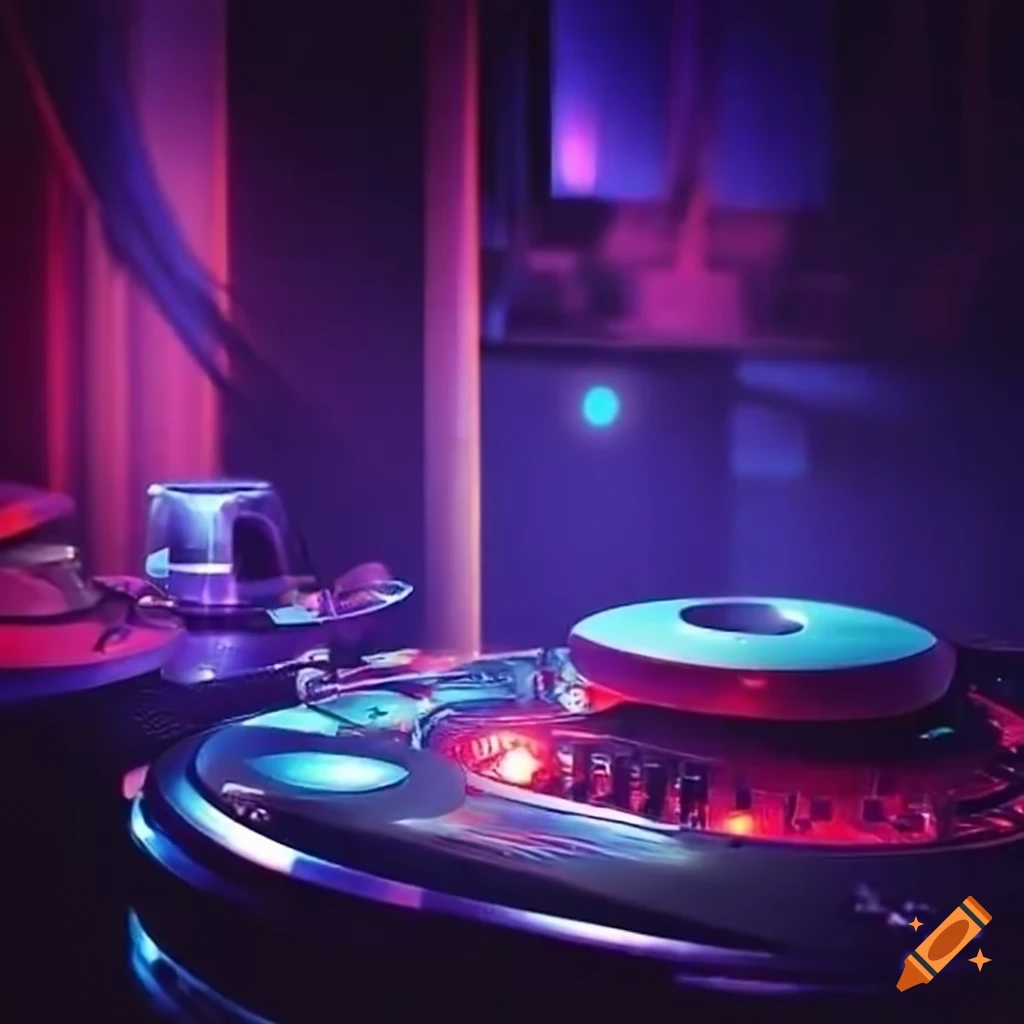 Night Club Dj s Perspective On Craiyon