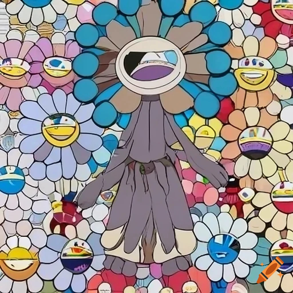 Artwork titled startropics by takashi murakami on Craiyon