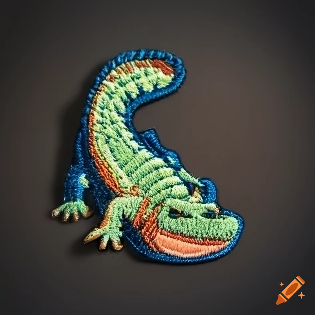 Graphic design patch with a fable-like theme on Craiyon