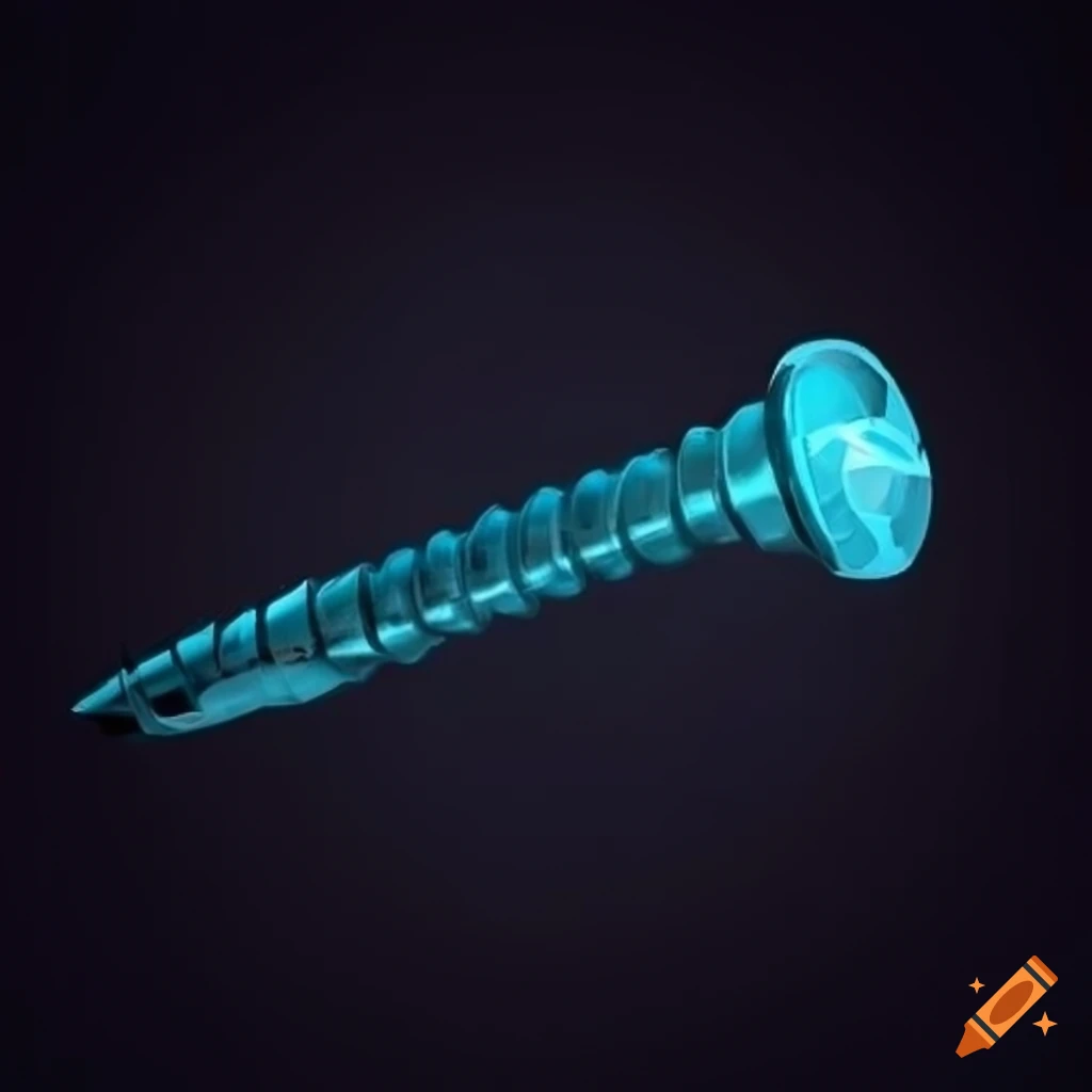 Screw with futuristic design