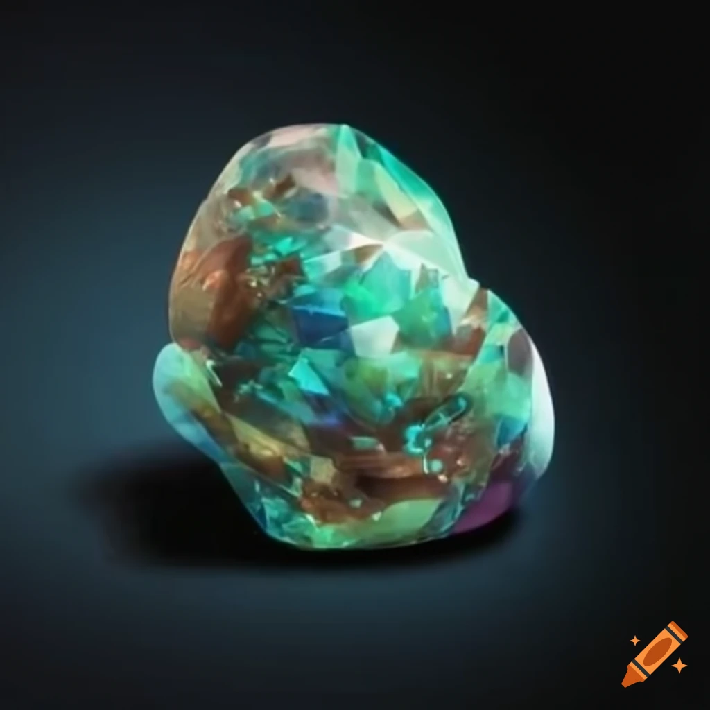 Illustration of gem hunting