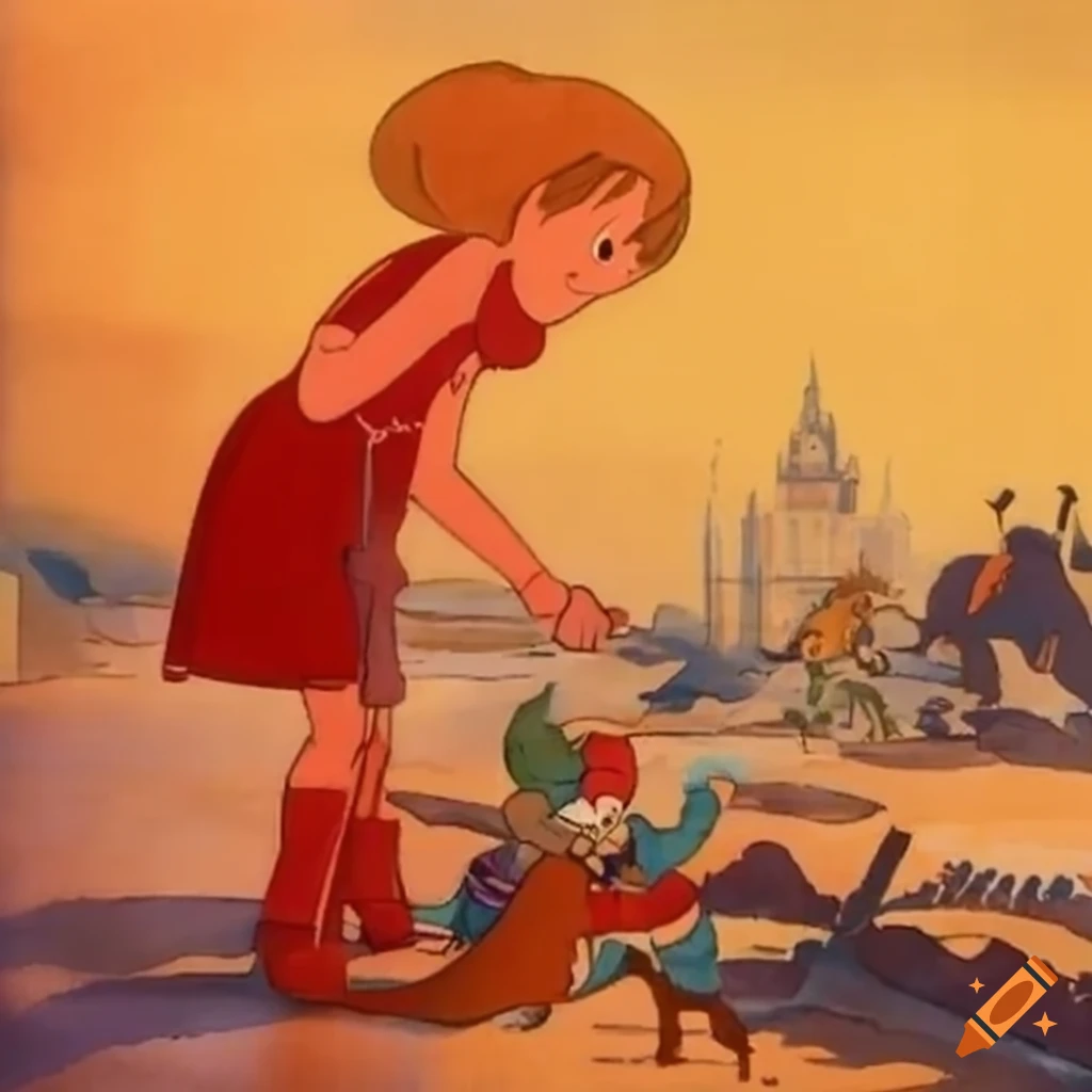 Dvd cover of the soviet animation golden collection on Craiyon