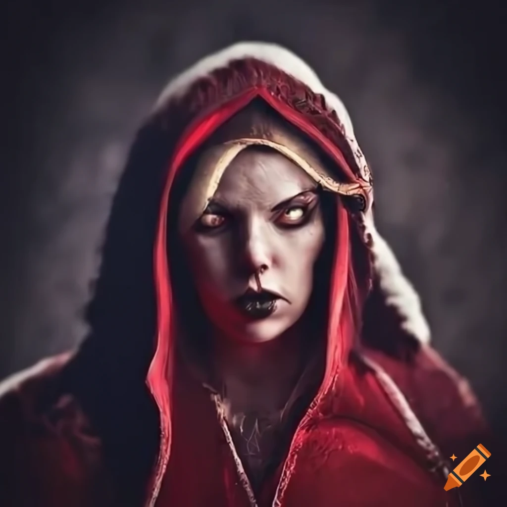 Image of a female undead mage casting icy fireballs in snowy hills on ...