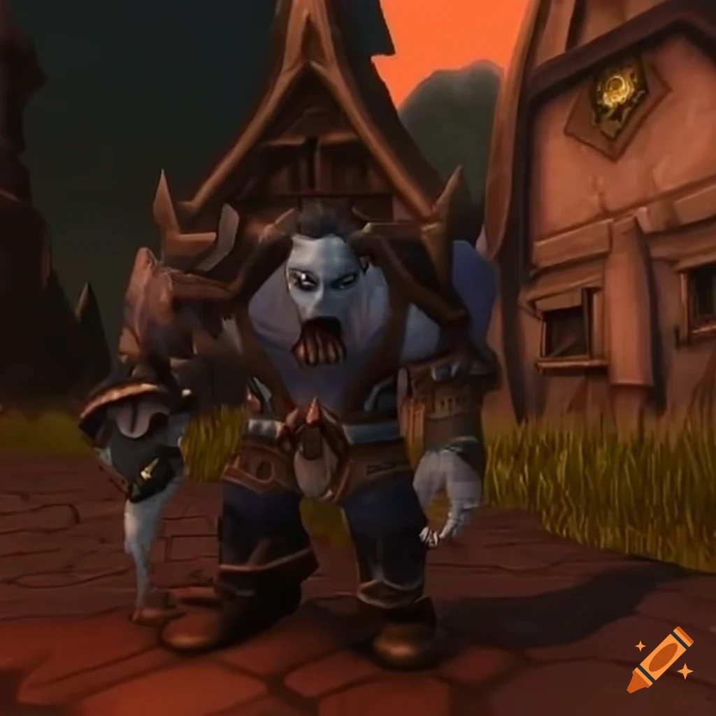 Classic wow release on Craiyon