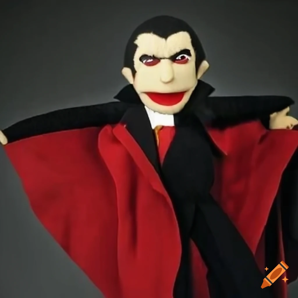 Jim henson puppet of bela lugosi as dracula