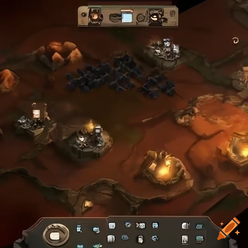 Caveman strategy gameplay in ultra high definition on Craiyon