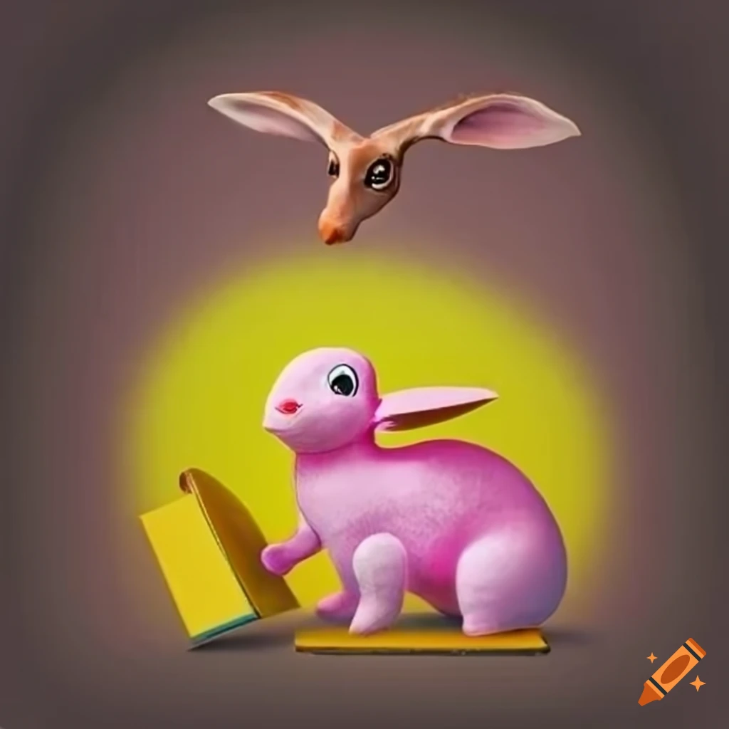 Steampunk rabbit on Craiyon