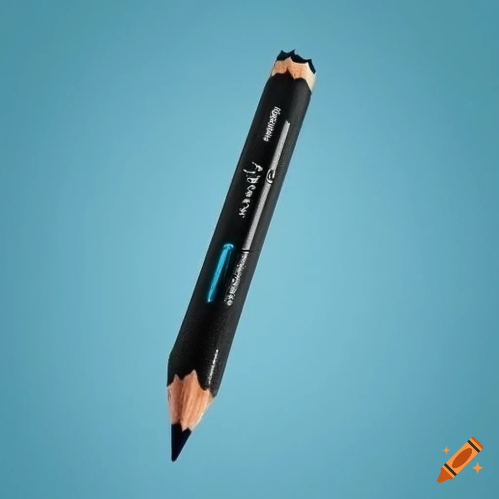 Sharp and precise number 2 pencil on Craiyon