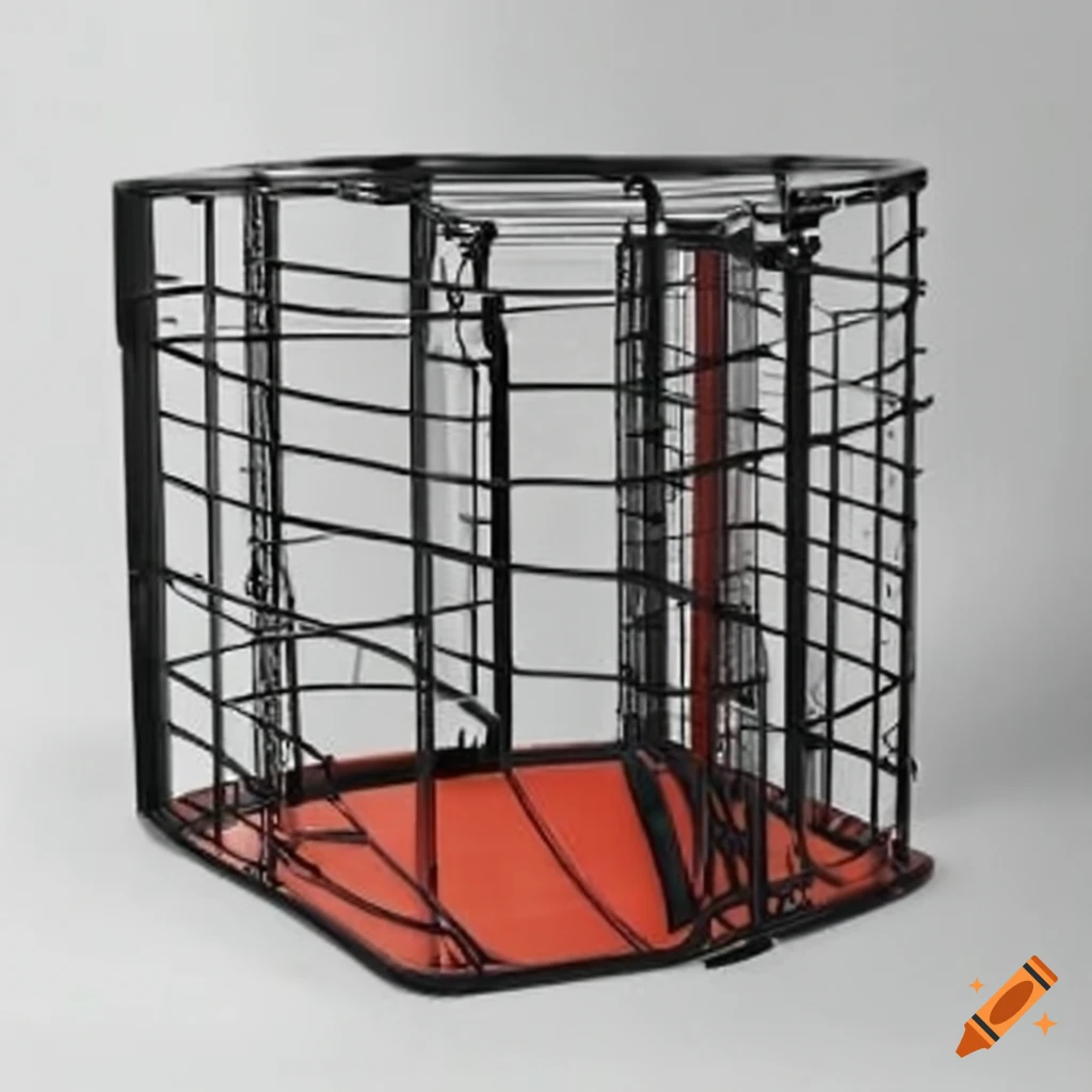 Image of a starting cage on Craiyon
