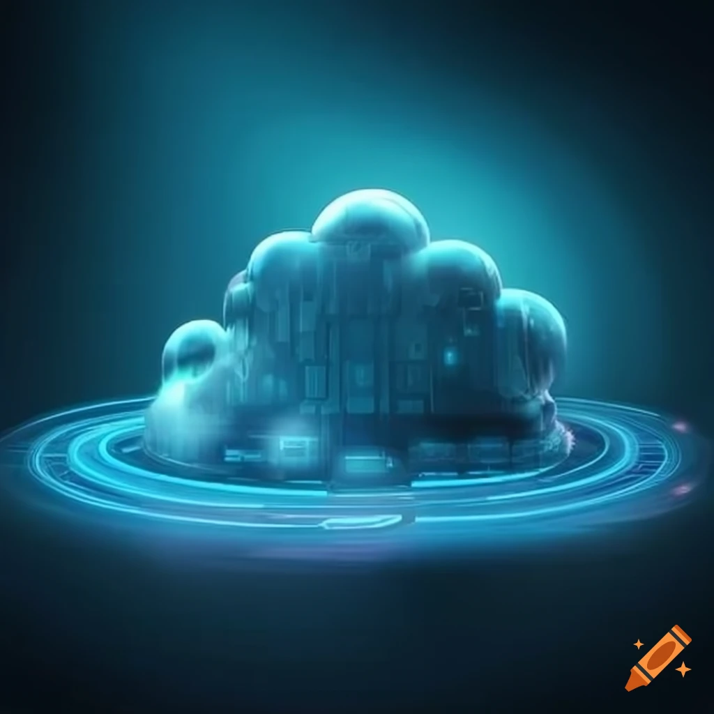 Cloud data insight integration automation lifecycle on Craiyon