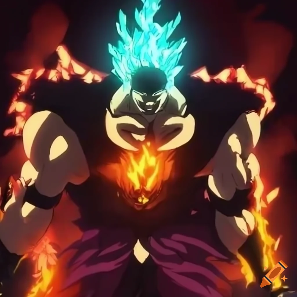 Collage of tifa, broly, ghost rider, boros, and sub-zero on Craiyon