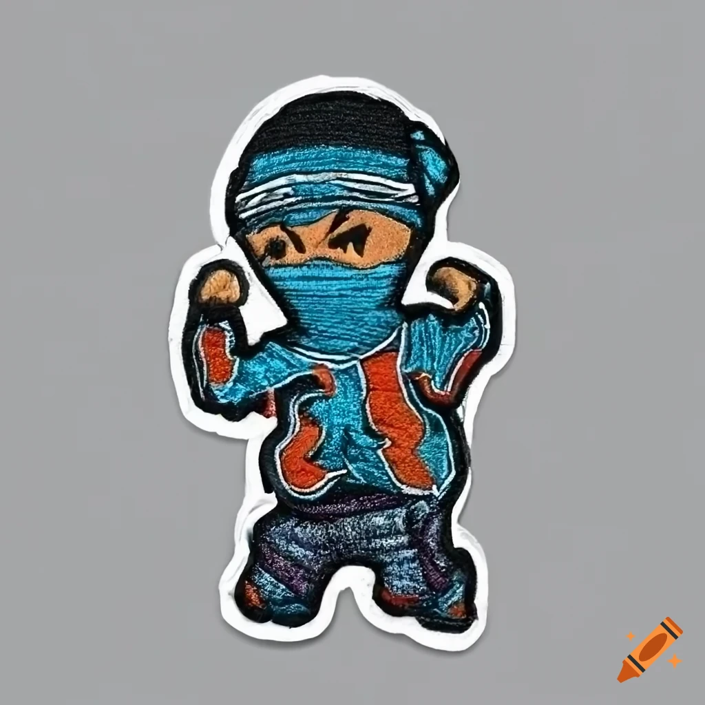 Graffiti style human character in breakdance pose on Craiyon