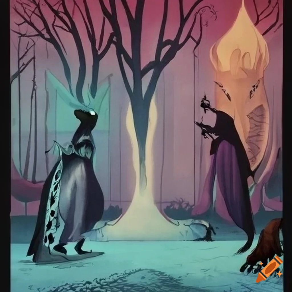 Character design of a game enemy