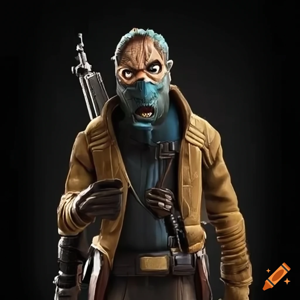 Image of a star wars smuggler on Craiyon