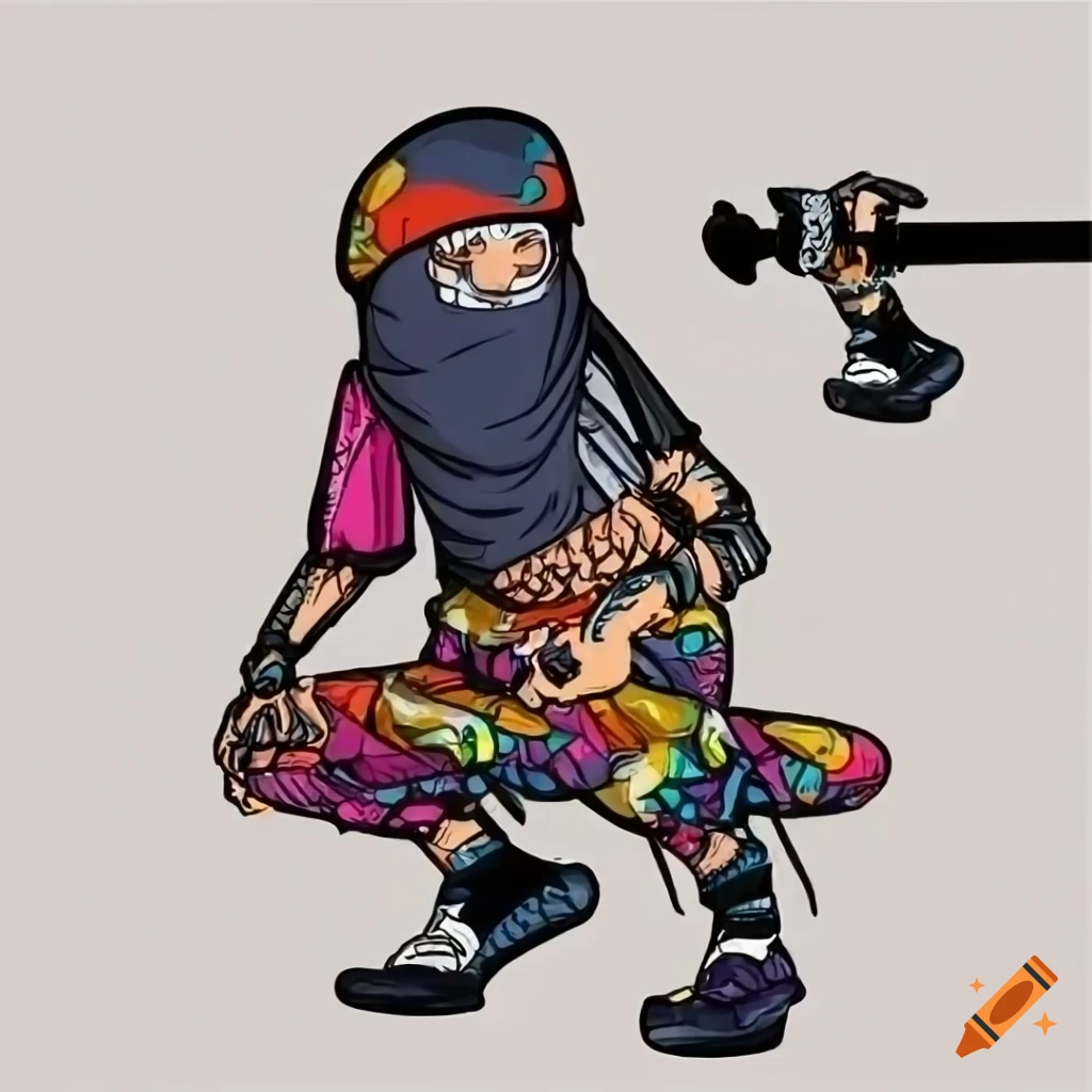 Pixel art image of a stickman pirate on Craiyon