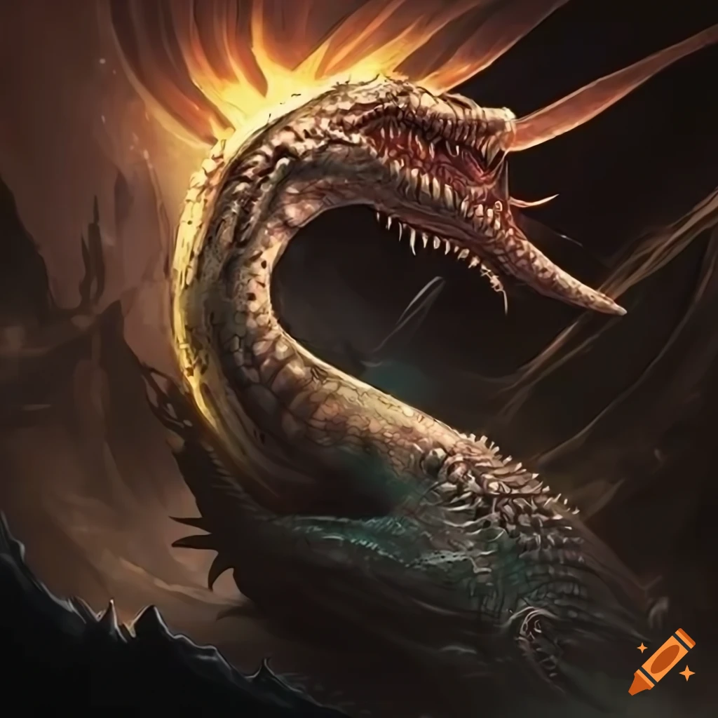 Logo of a leviathan on Craiyon