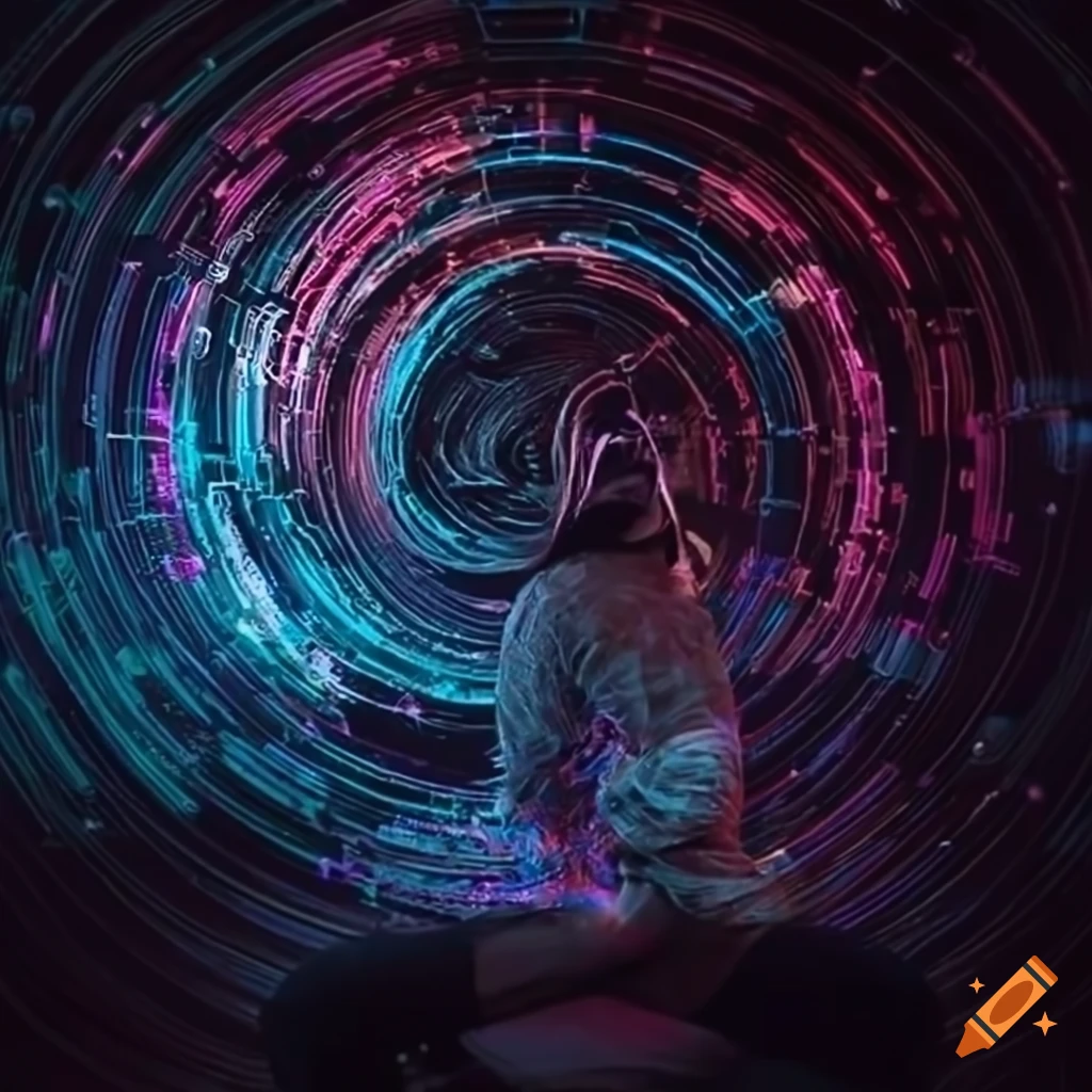 Data science illustration on Craiyon