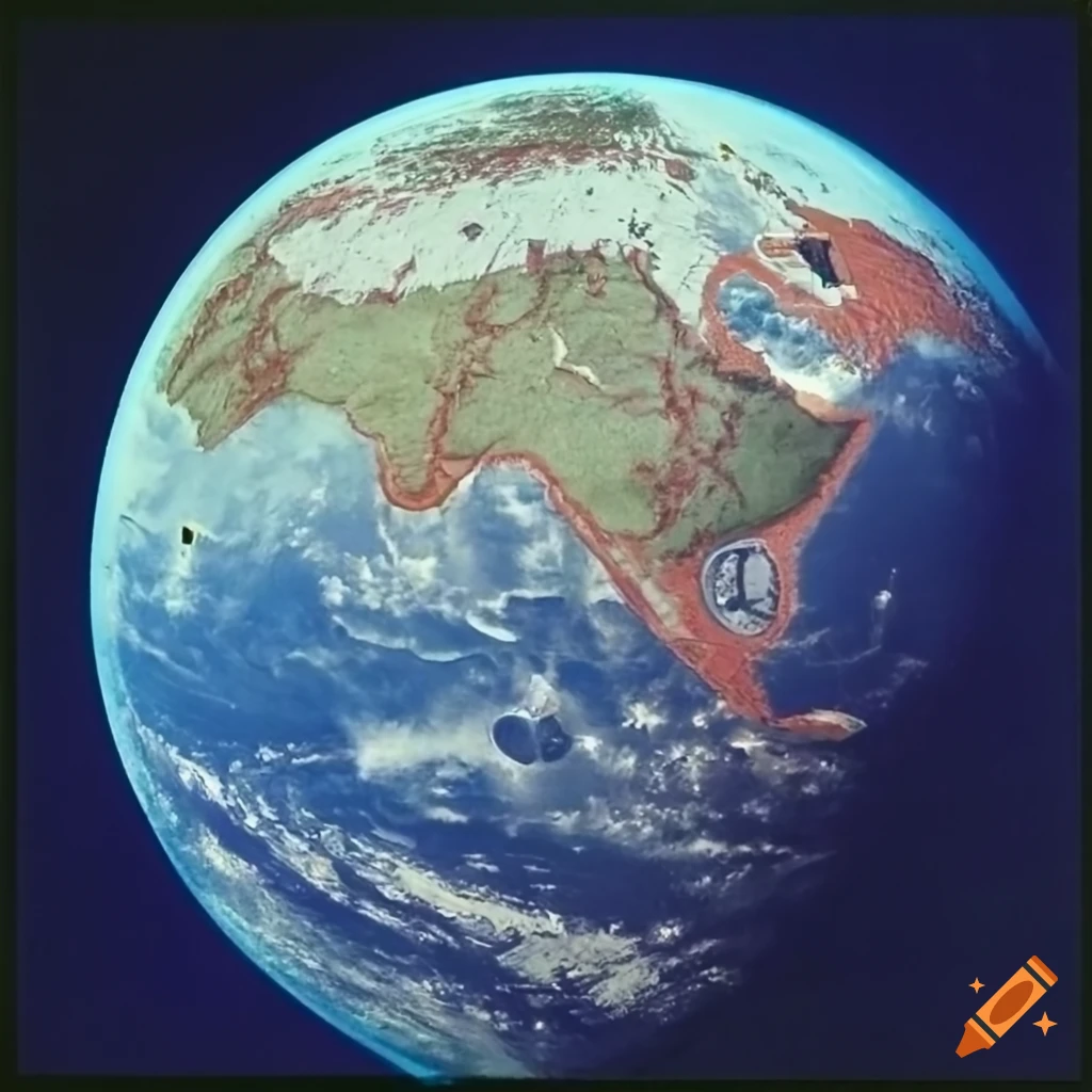 70s sci-fi space mission photograph on Craiyon