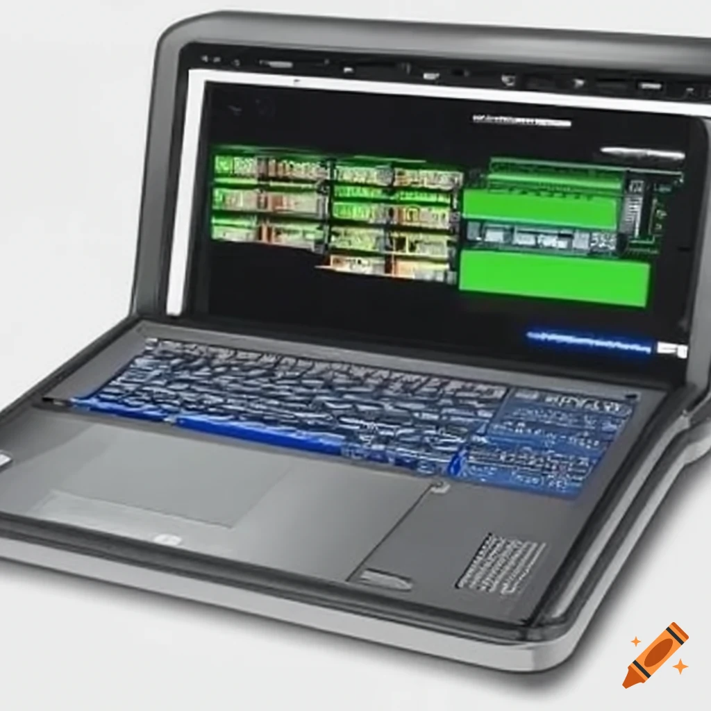 Illustration of server port forwarding on Craiyon