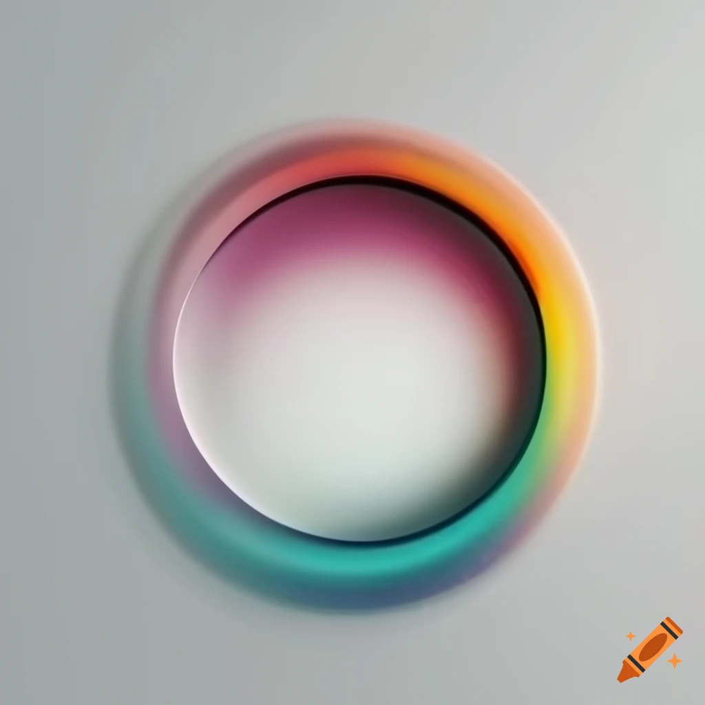 Minimalistic and vivid user interface design on Craiyon