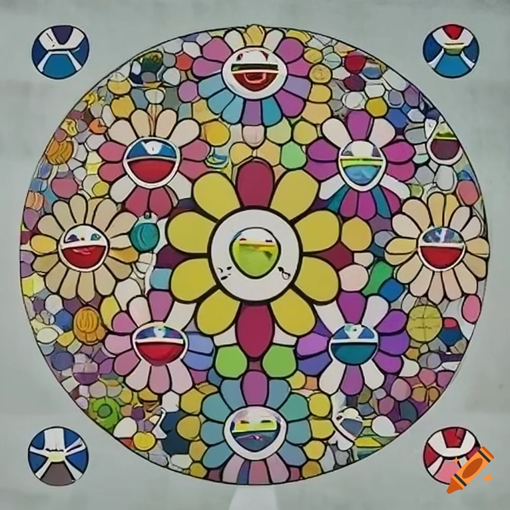 Artwork 'Galtar and the Golden Lance' by Takashi Murakami on Craiyon