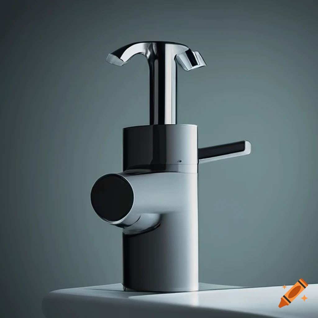 Modern bathroom tap design on Craiyon