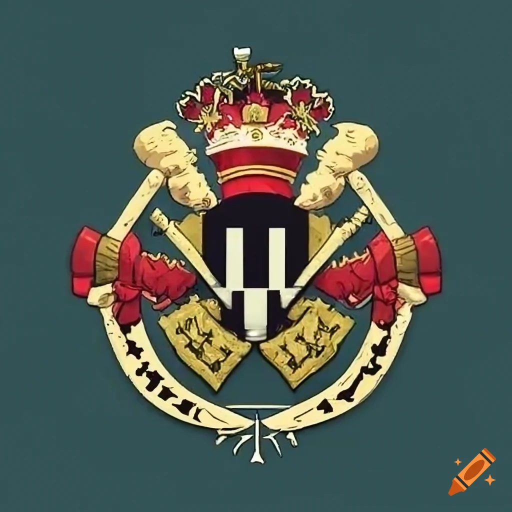 Logo of the knd military organization on Craiyon
