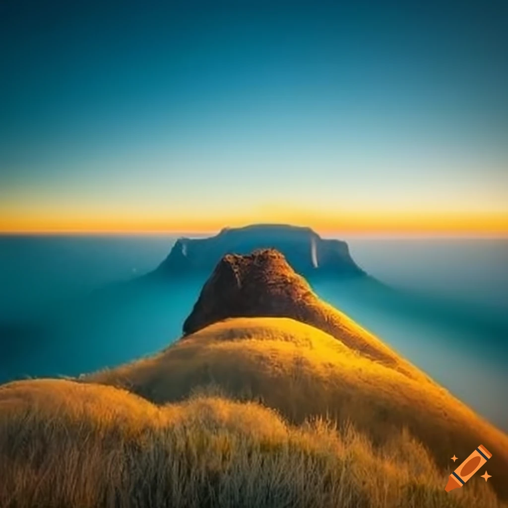 Landscape with a stunning view