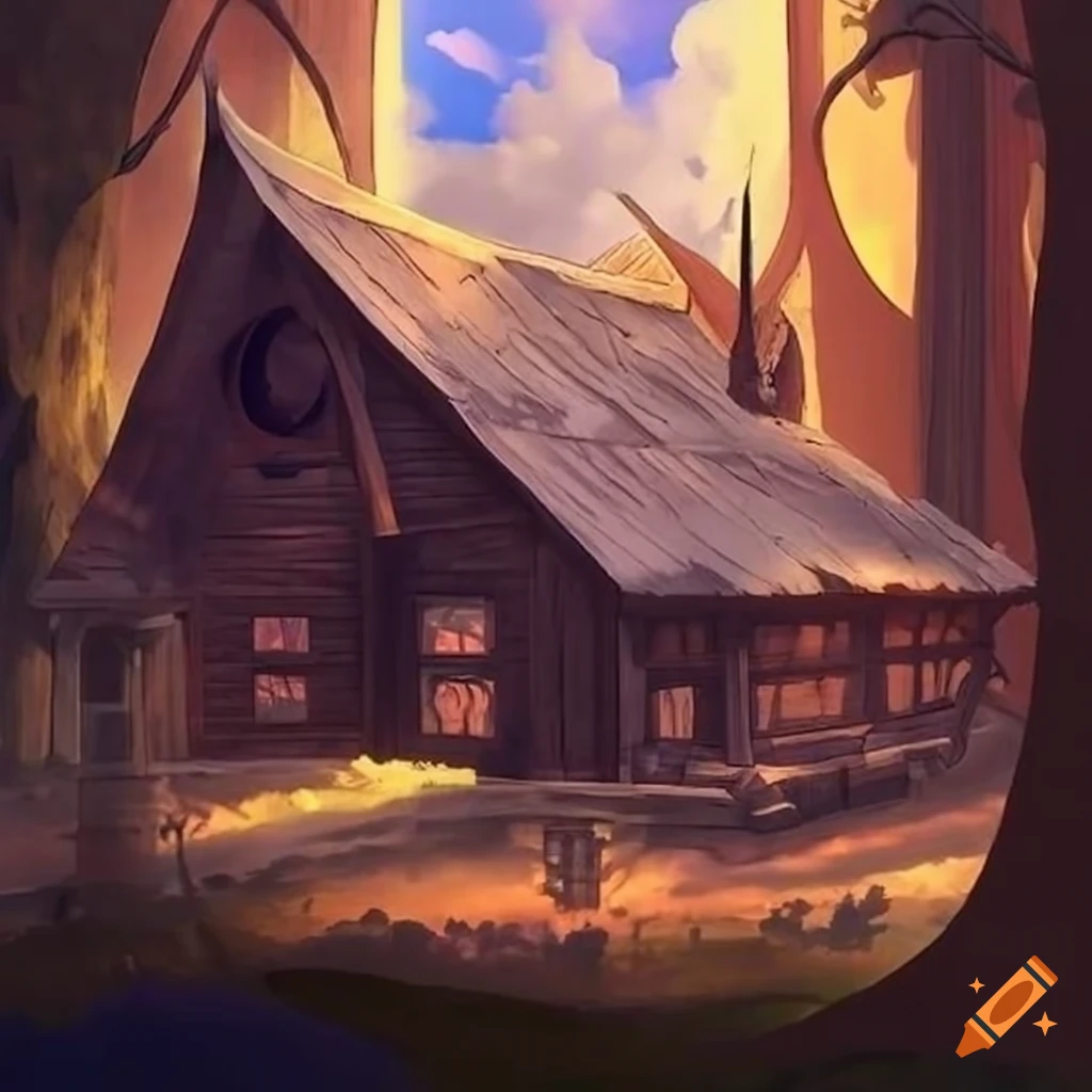 Blacksmith's house, pathfinder kingmaker, mountain glen background ...