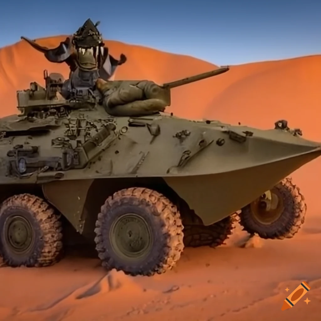 Detailed idf brigade in the style of big bad beetleborgs on Craiyon