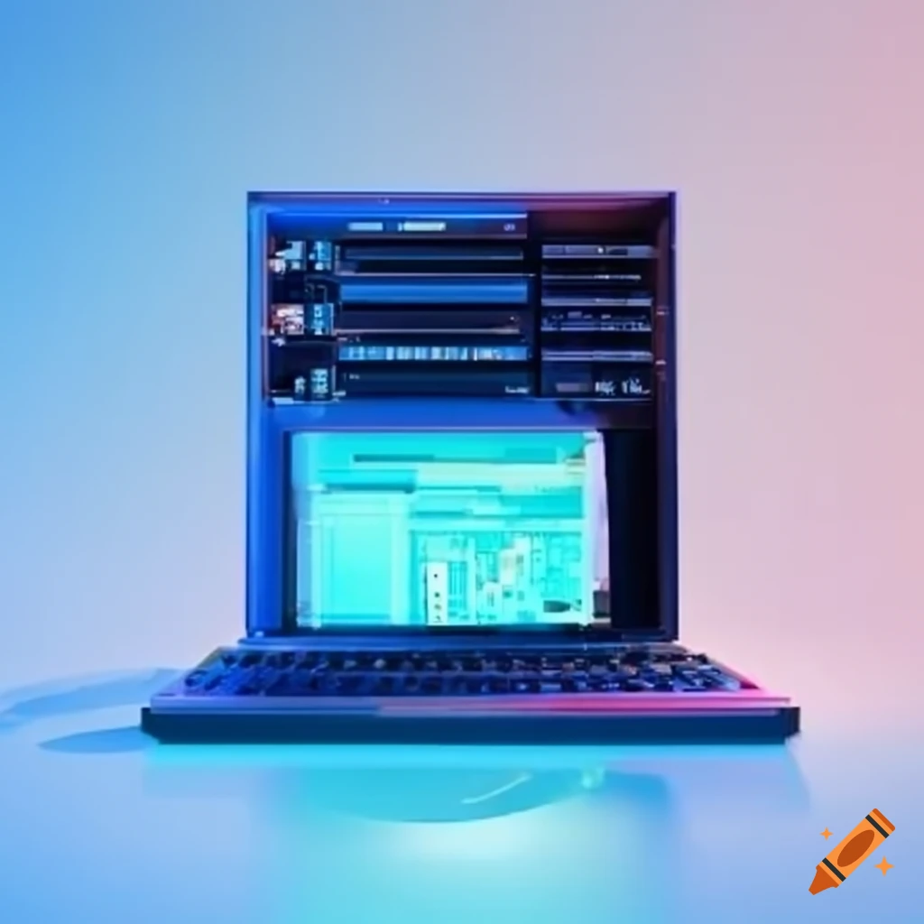 Illustration Of Client side Server On Craiyon
